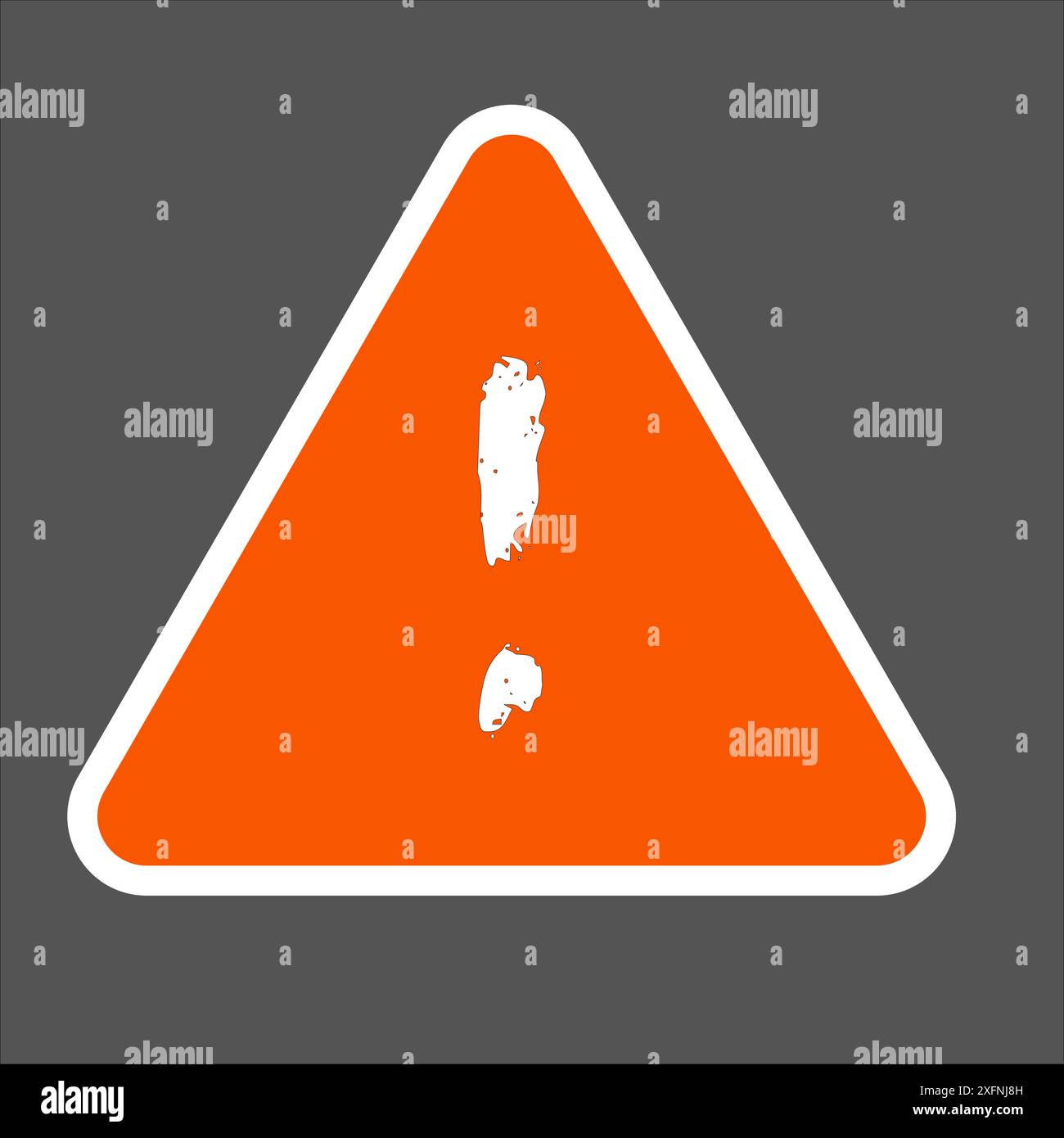 Exclamation marks, warning sign, Danger sign, Caution warning signs set ...