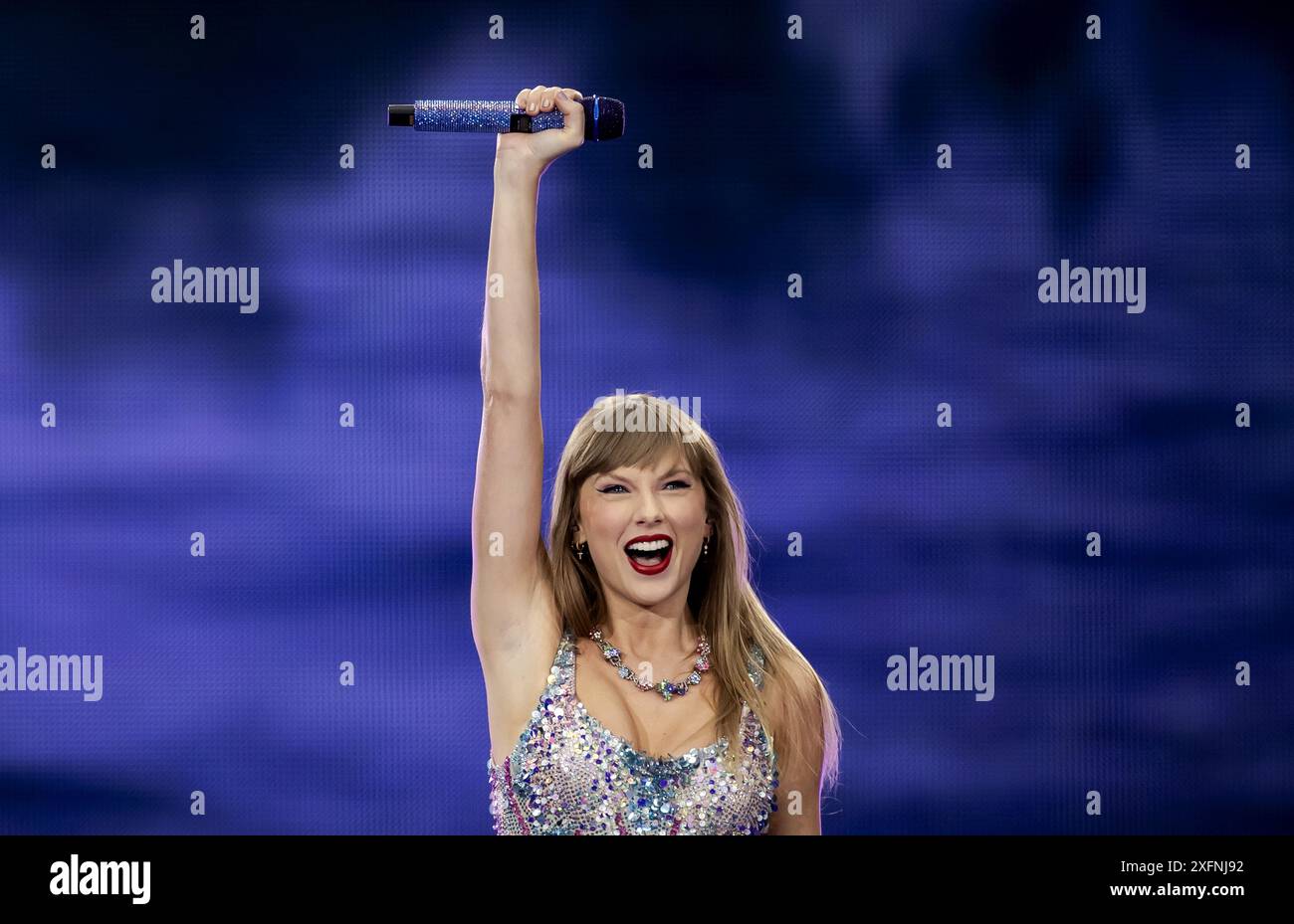 AMSTERDAM - Taylor Swift during her performance for around 55,000 ...