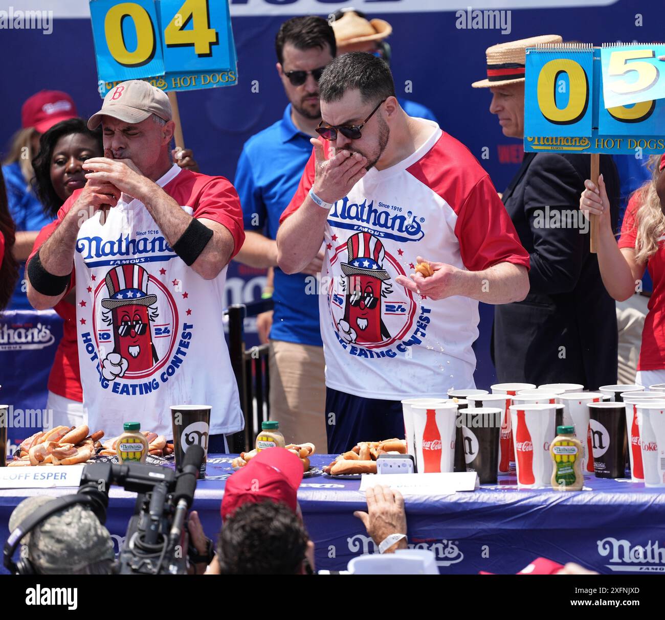 July 4, 2024, New York, New York, USA: (NEW) Annual Nathan's Famous ...