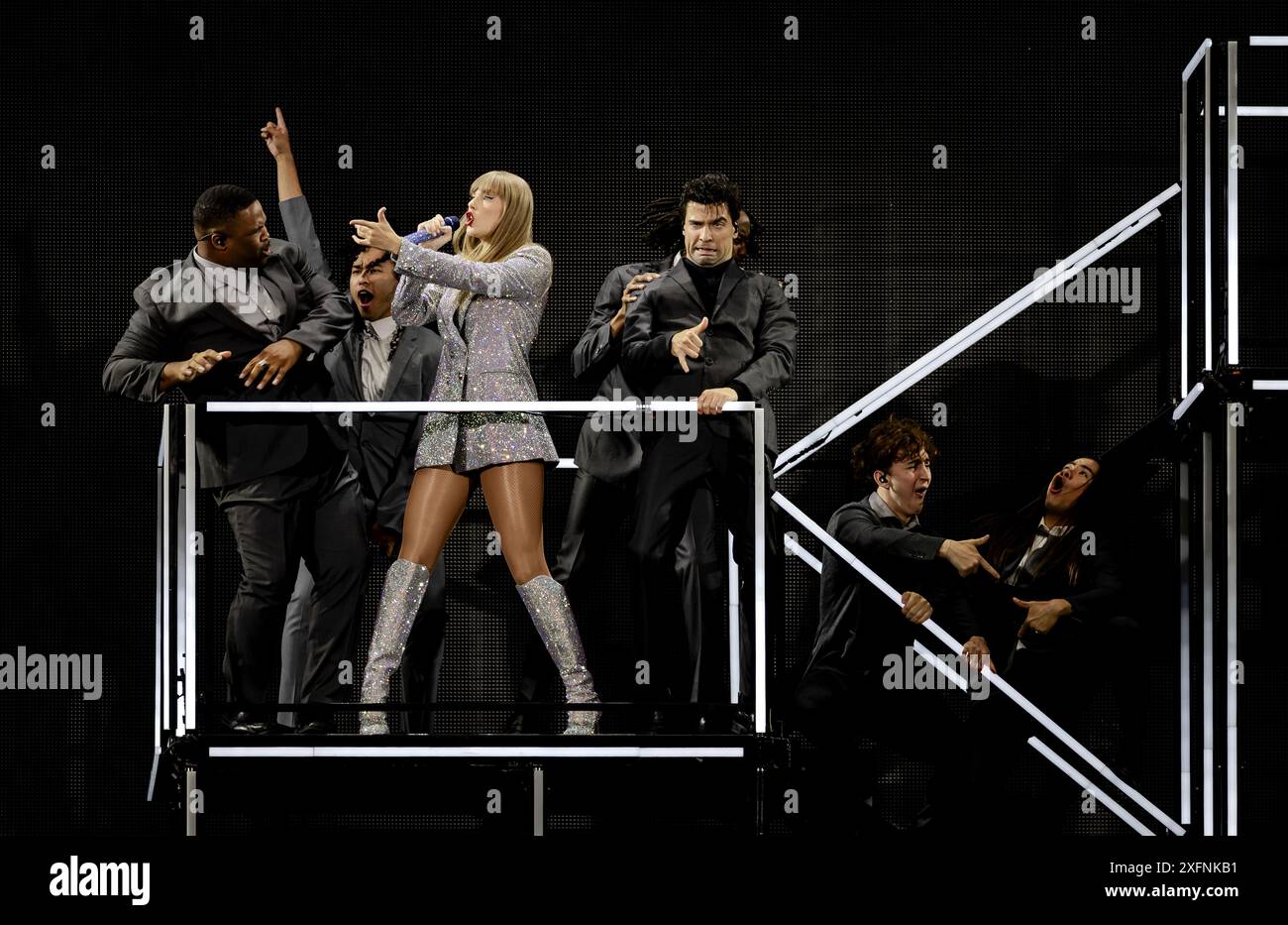 AMSTERDAM - Taylor Swift during her performance for around 55,000 ...