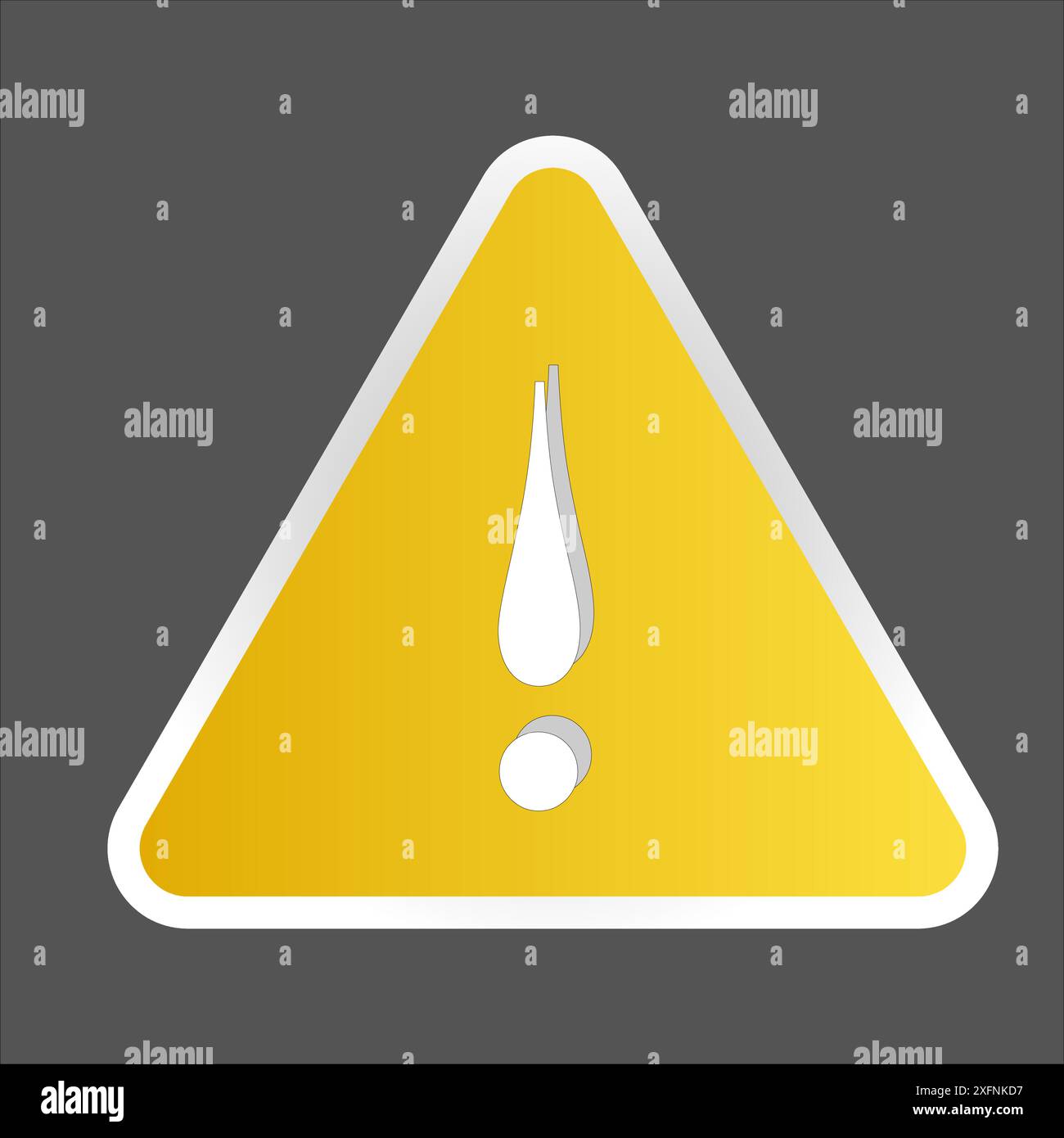 Exclamation marks, warning sign, Danger sign, Caution warning signs set ...