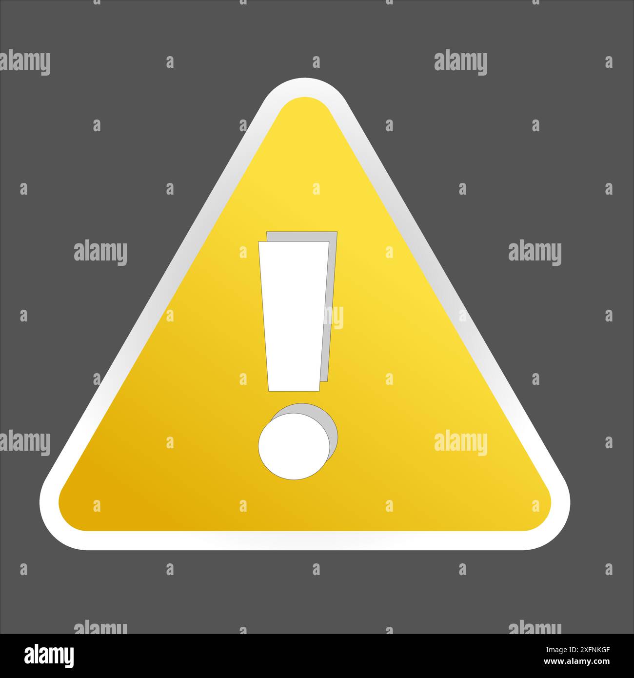 Exclamation marks, warning sign, Danger sign, Caution warning signs set ...