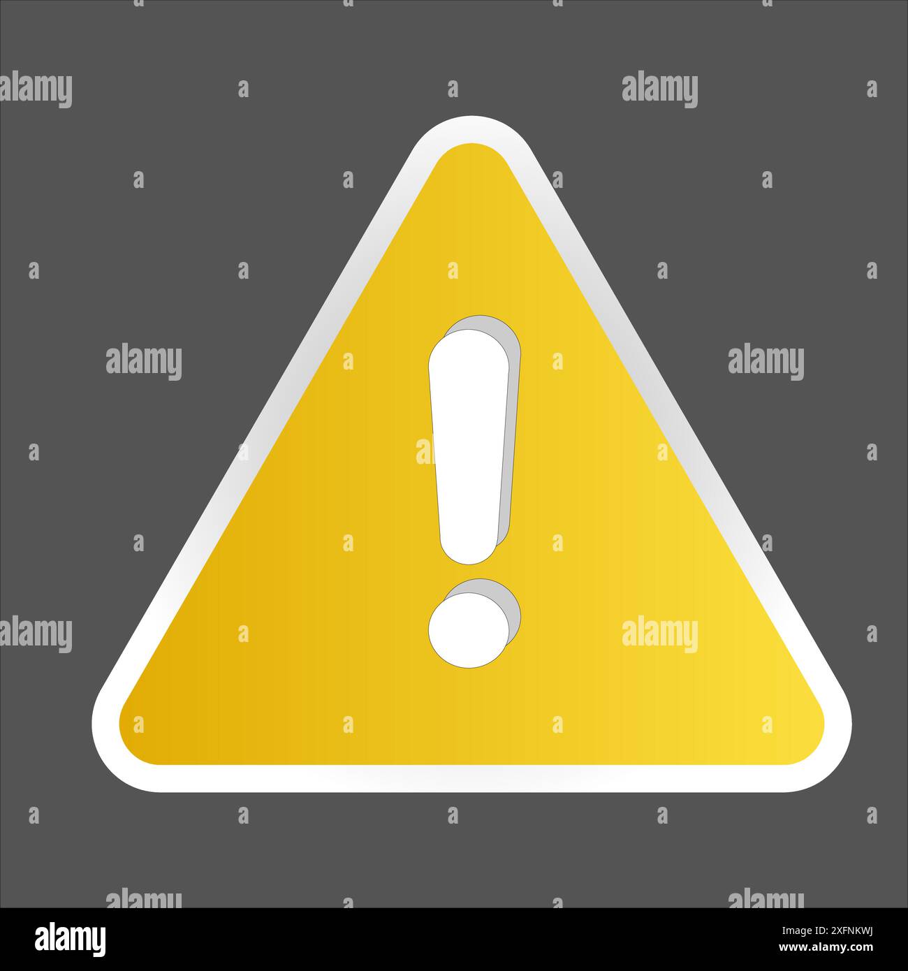 Exclamation marks, warning sign, Danger sign, Caution warning signs set ...