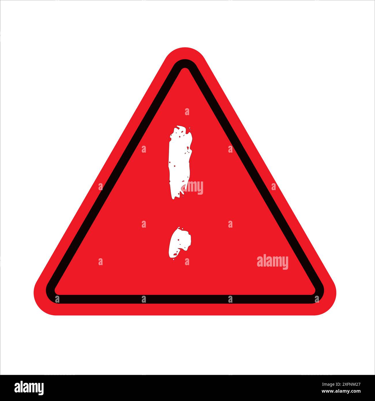 Exclamation marks, warning sign, Danger sign, Caution warning signs set ...