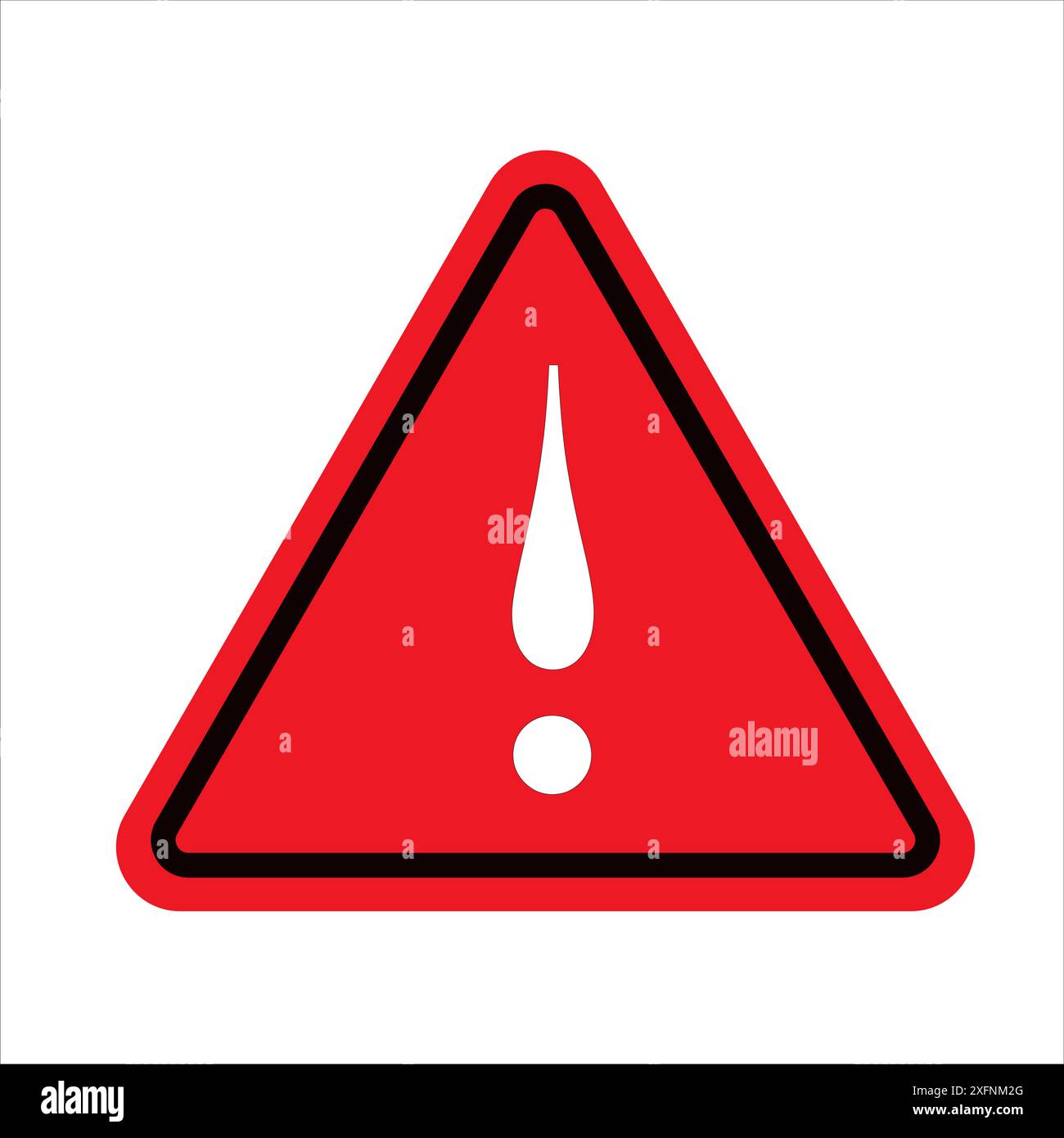 Exclamation marks, warning sign, Danger sign, Caution warning signs set ...