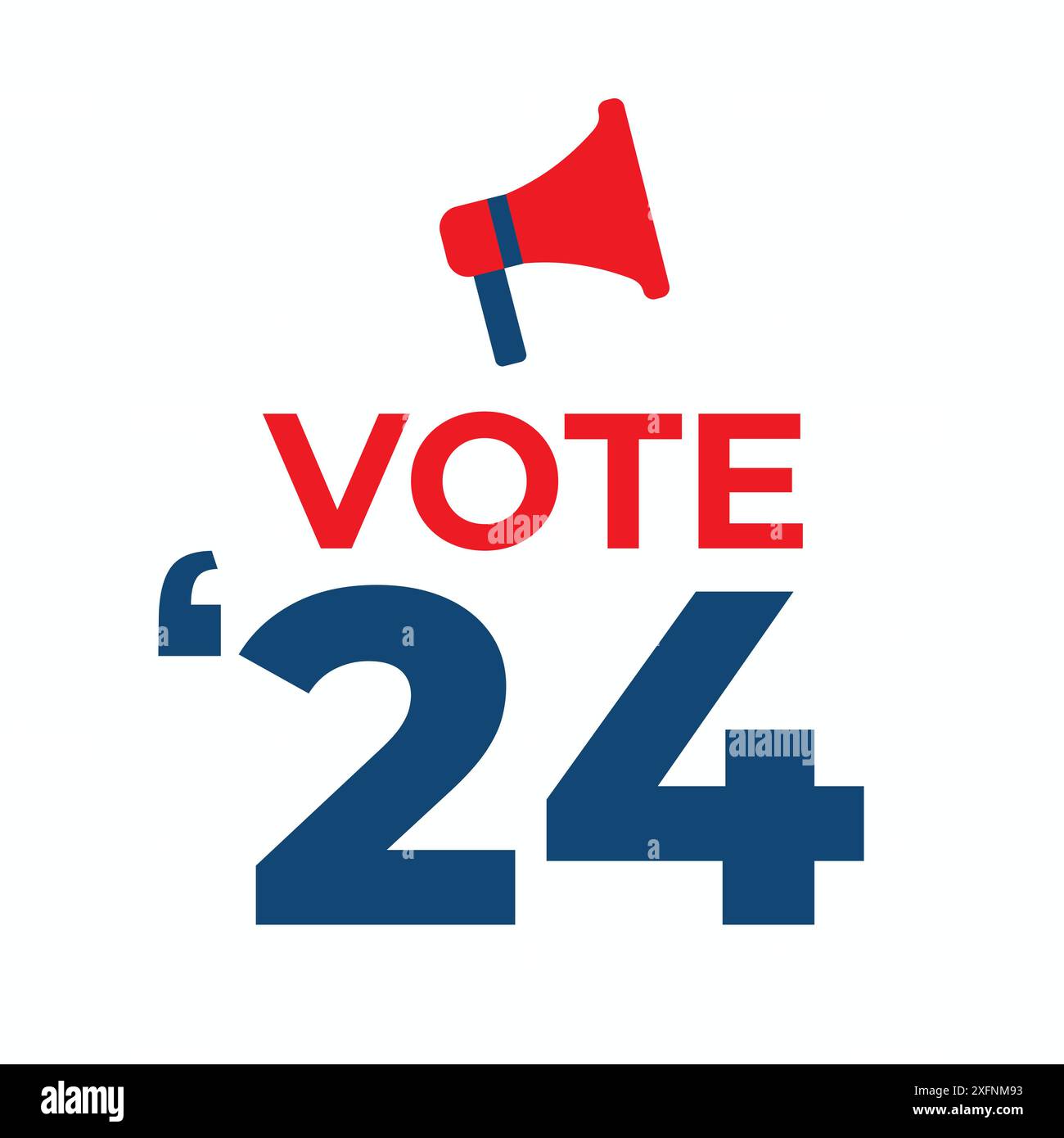 Voting 2024 Icon - Vote, Government, and Patriotic Symbolism and Colors ...