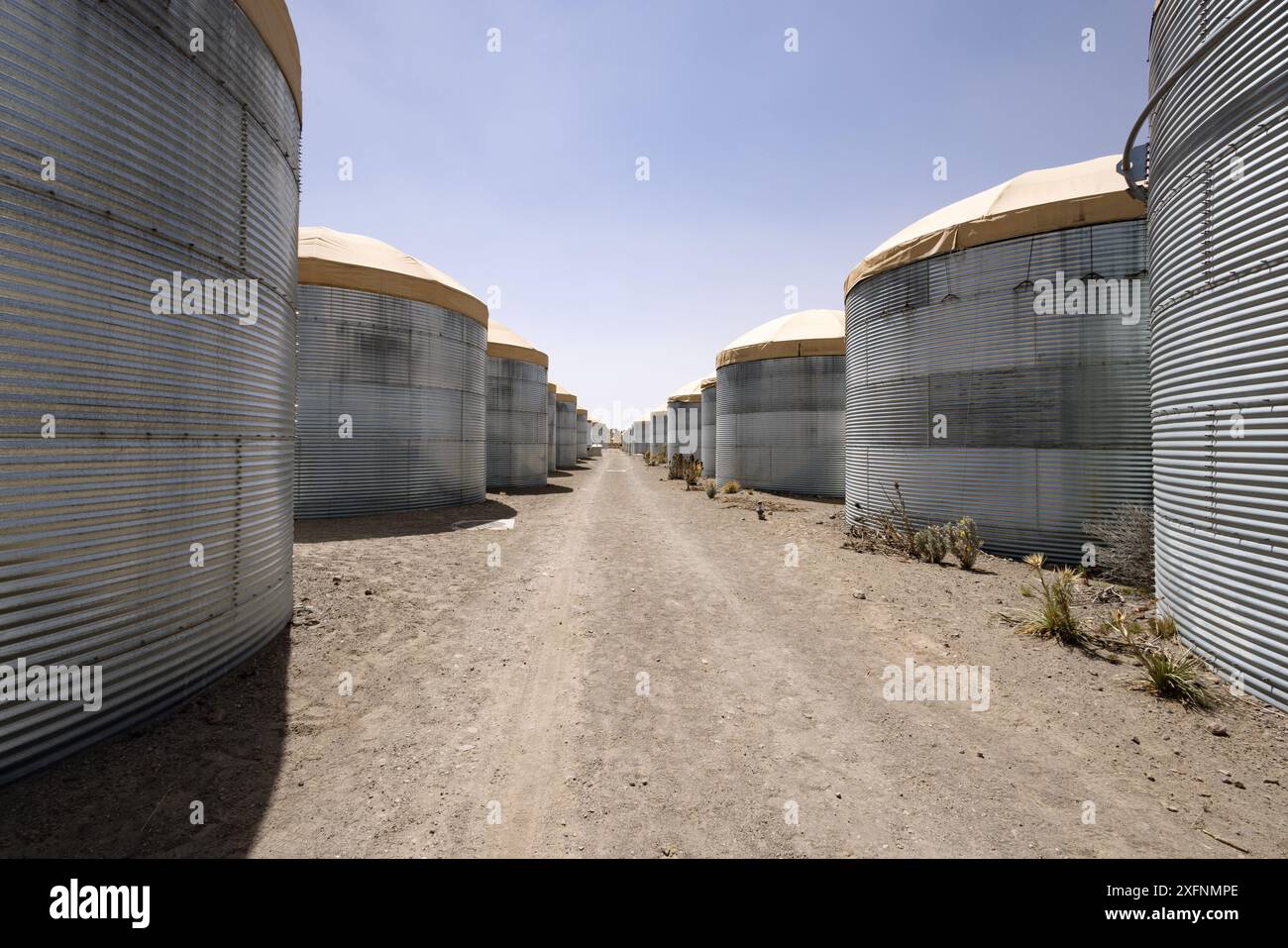 The High Altitude Water Cherenkov Observatory, at 4,100 metres on the ...