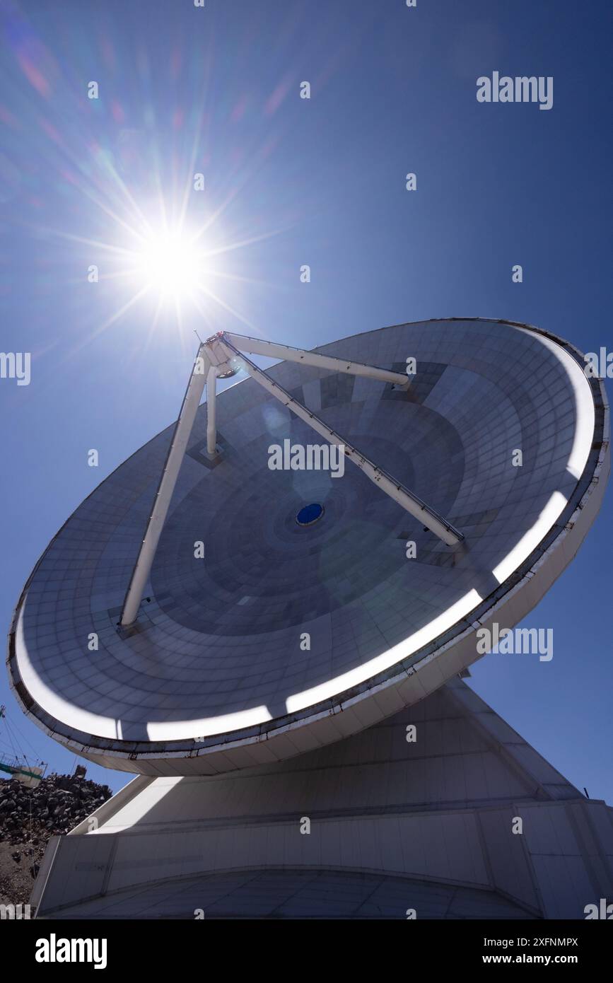 Futuristic Large Millimeter Telescope, radio telescope and sun ...