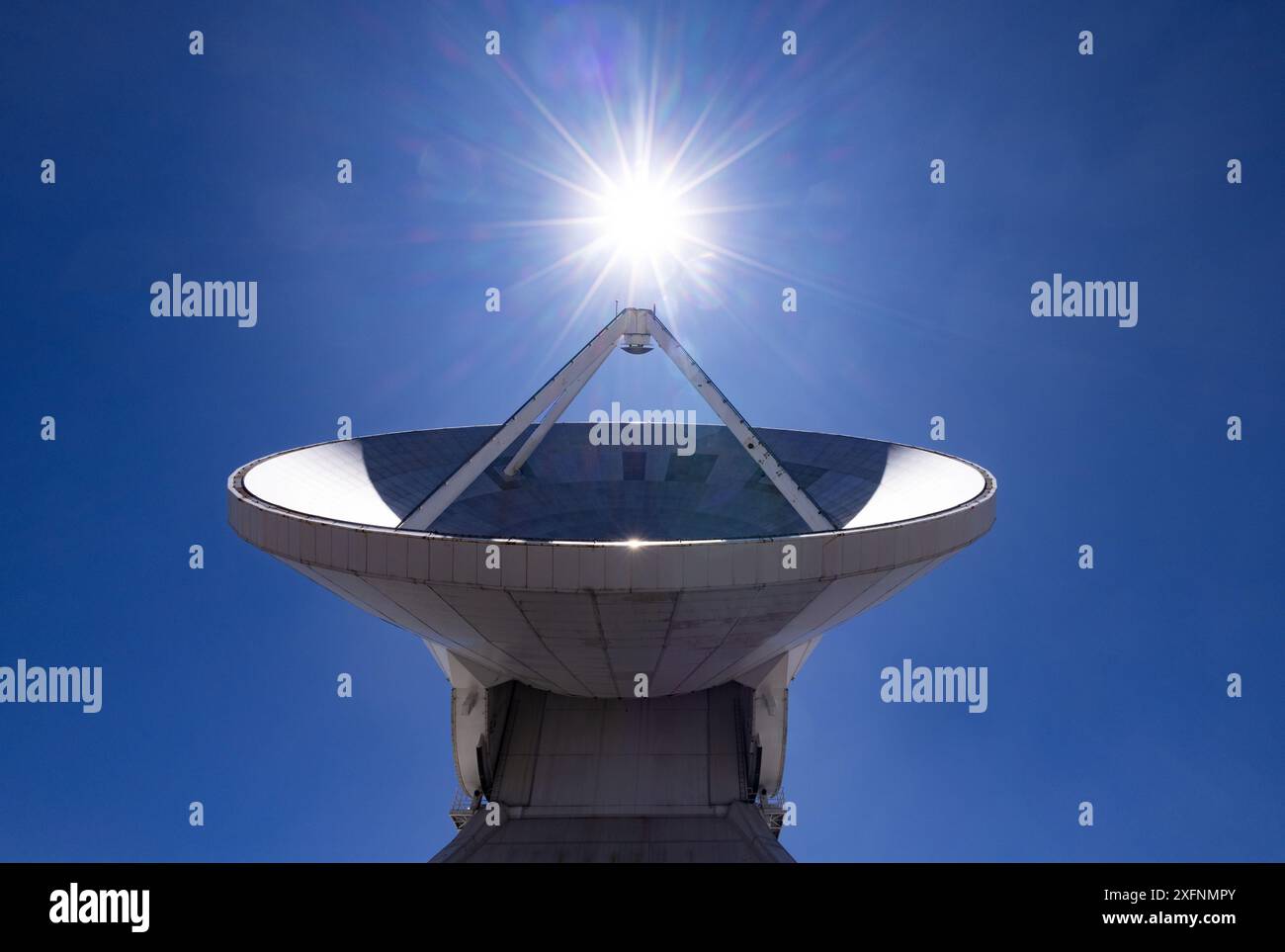 Futuristic Large Millimeter Telescope, radio telescope and sun ...