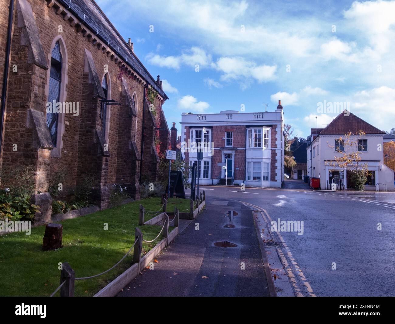 Godalming town, Surrey, England. Town in the Surrey Hills home to ...