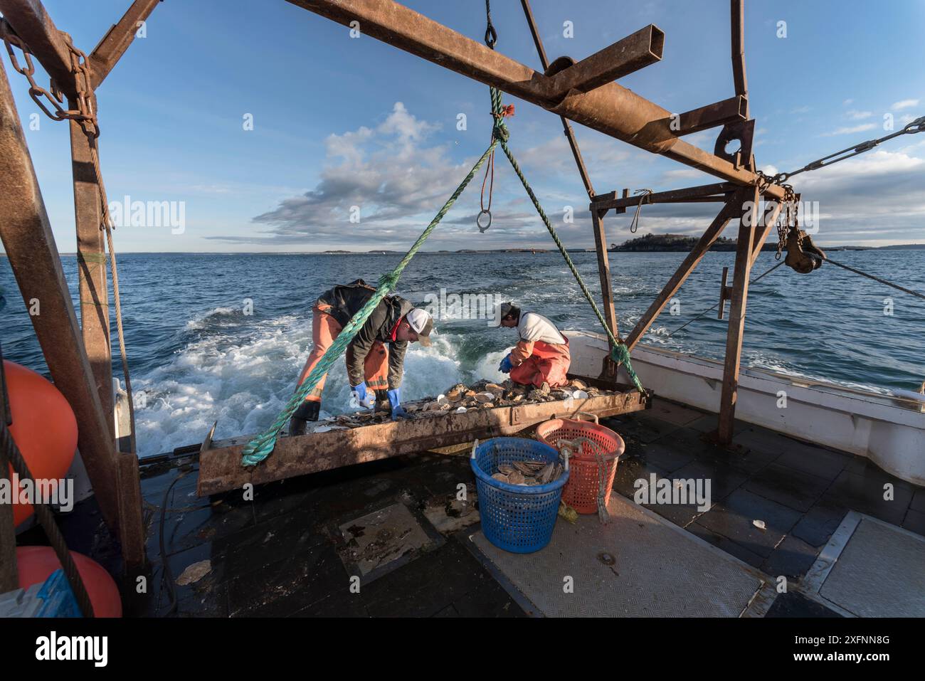 Scallop boat hi-res stock photography and images - Alamy