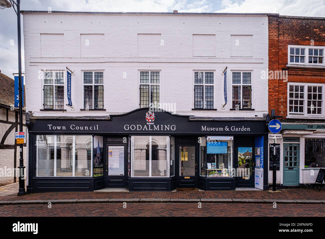 Godalming town, Surrey, England. Town in the Surrey Hills home to ...