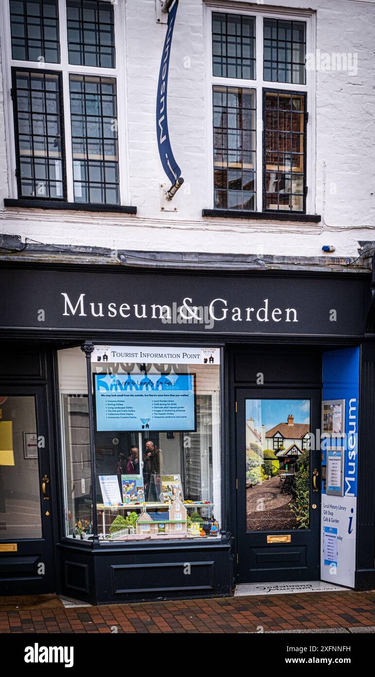 Godalming town, Surrey, England. Town in the Surrey Hills home to ...