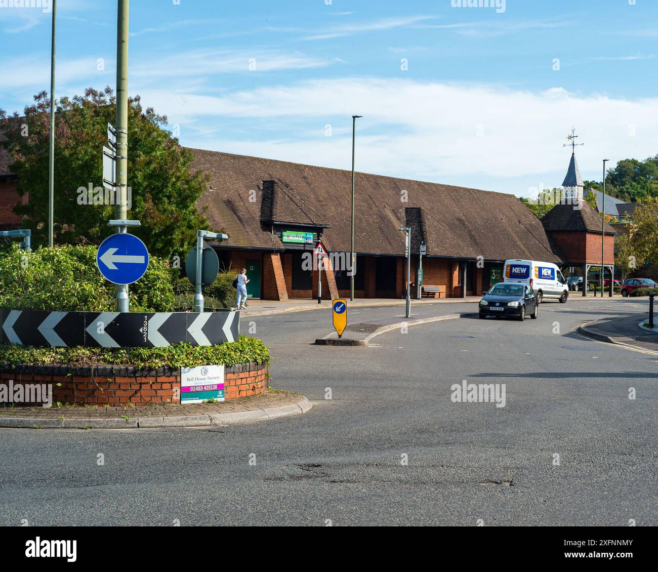 Godalming town, Surrey, England. Town in the Surrey Hills home to ...