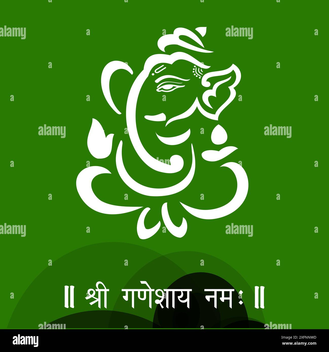 Loard Ganesha Vector Image, Shree Ganesh ji, hindu loard ganesha art ...