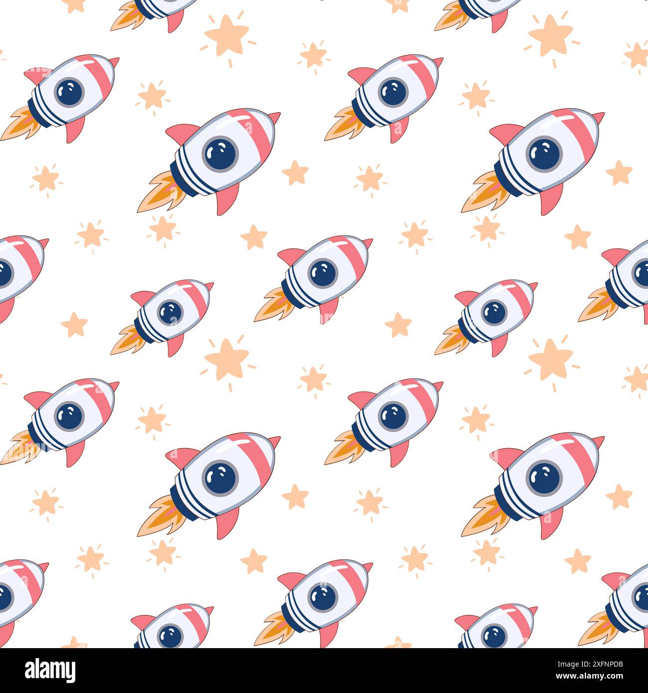 Rocket spaceship galaxy stars Stock Vector Images - Alamy