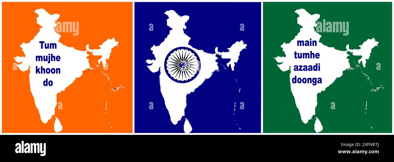 India map graphic, Official Indian Flag color, nation country Indian ...