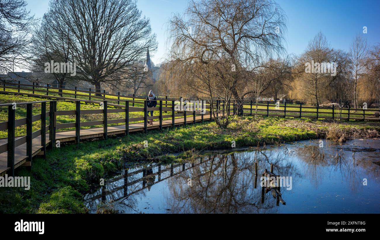 Godalming town, Surrey, England. Town in the Surrey Hills home to ...