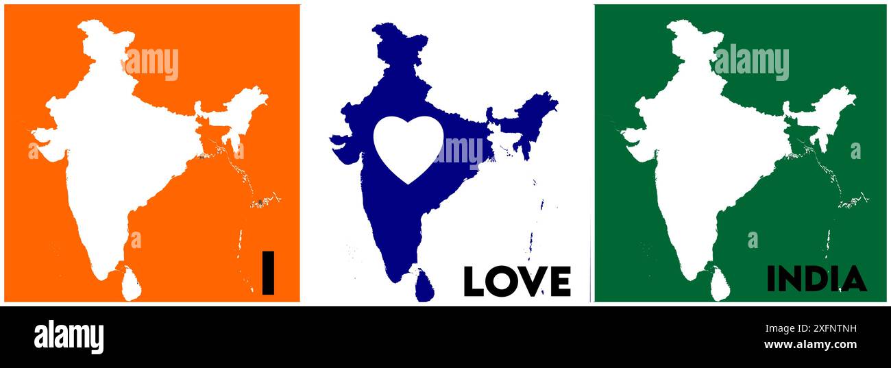 India map graphic, Official Indian Flag color, nation country Indian ...