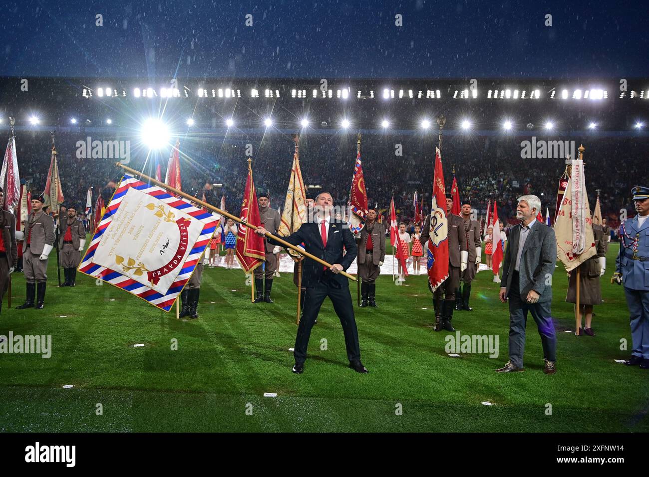 Prague, Czech Republic. 04th July, 2024. Czech Sokol Movement Mayor ...
