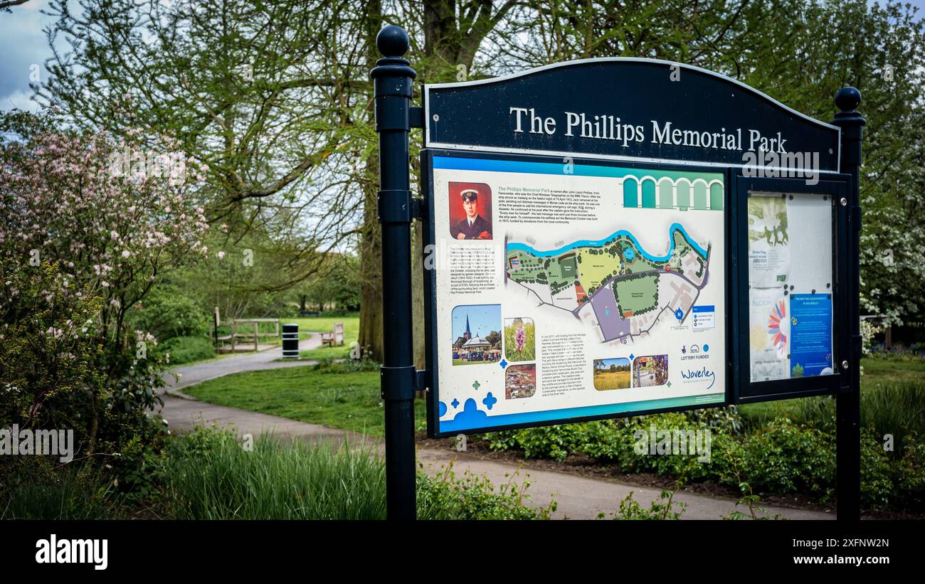 Godalming town, Surrey, England. Town in the Surrey Hills home to ...