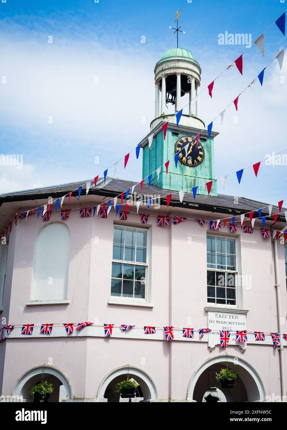 Godalming town, Surrey, England. Town in the Surrey Hills home to ...