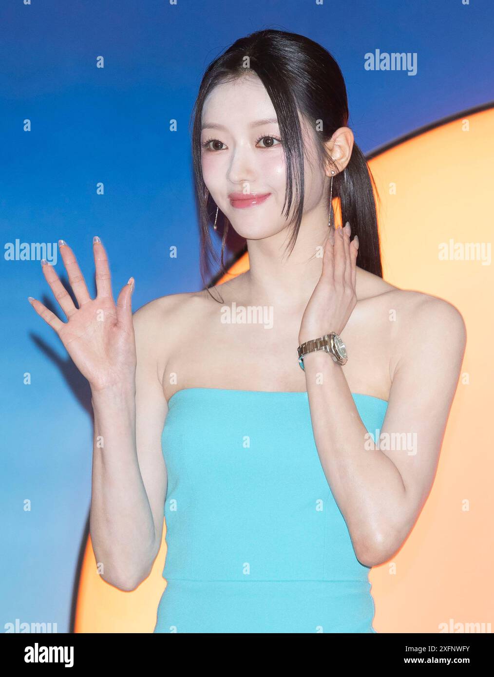 4 July 2024 – Seoul, South Korea: South Korean singer YooA, member of ...