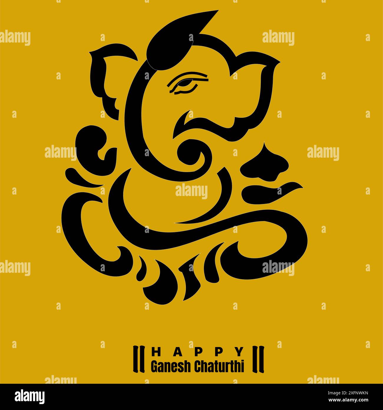 Loard Ganesha Vector Image, Shree Ganesh ji, hindu loard ganesha art ...