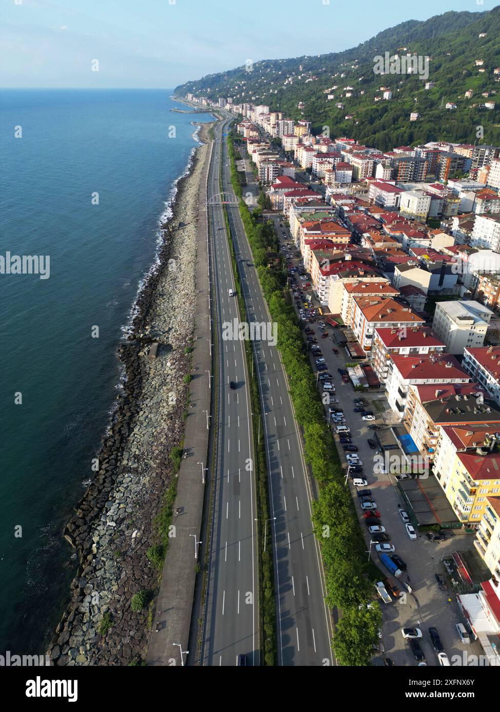 A view from Cayeli Town in Rize, Turkey Stock Photo - Alamy