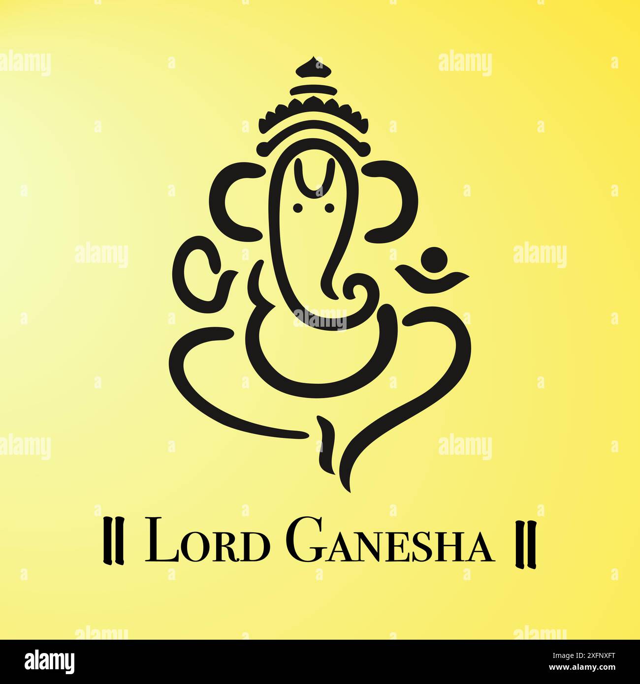 Loard Ganesha Vector Image, Shree Ganesh ji, hindu loard ganesha art ...