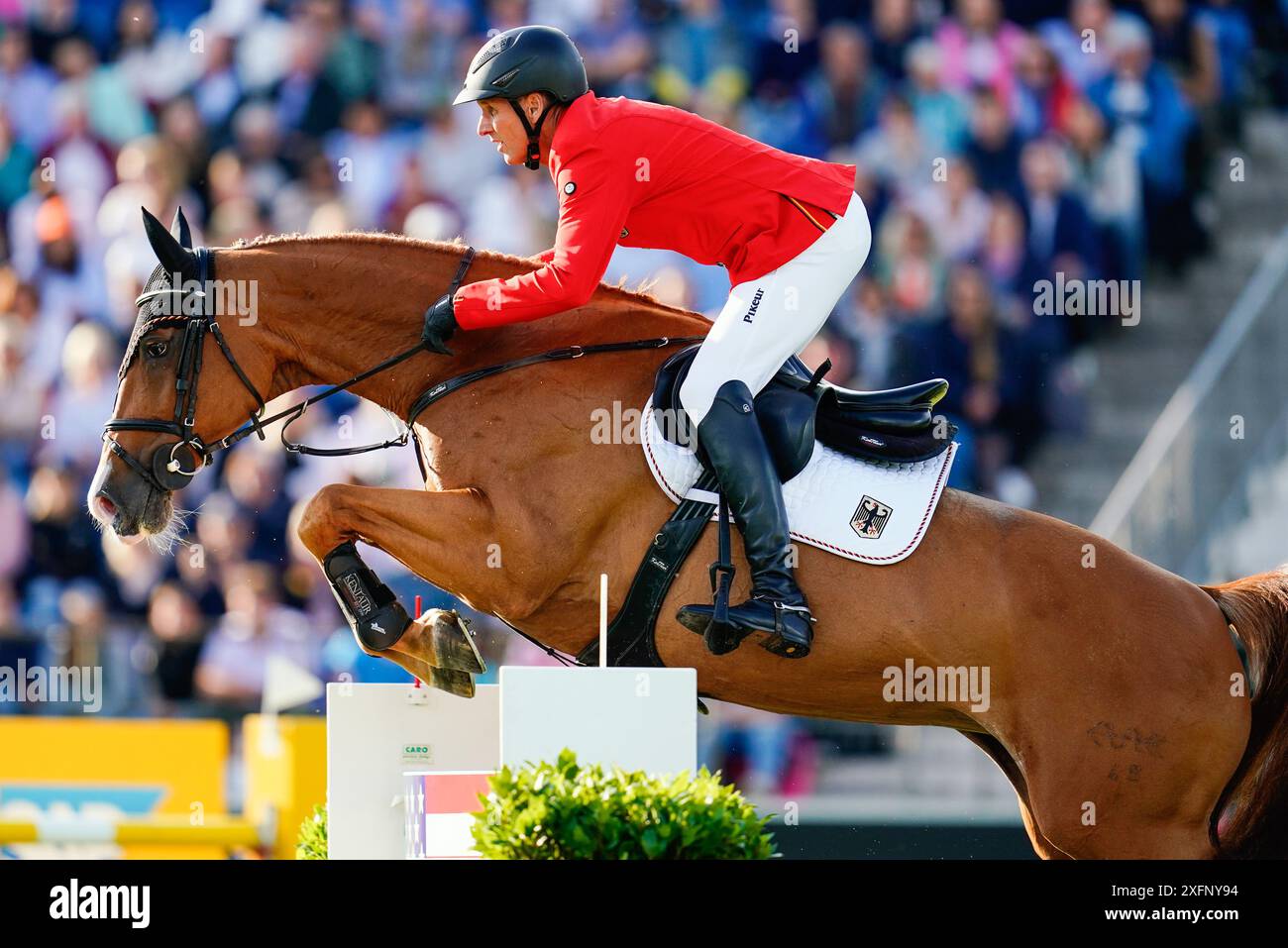 Aachen, Germany. 04th July, 2024. Equestrian sport, show jumping: CHIO ...