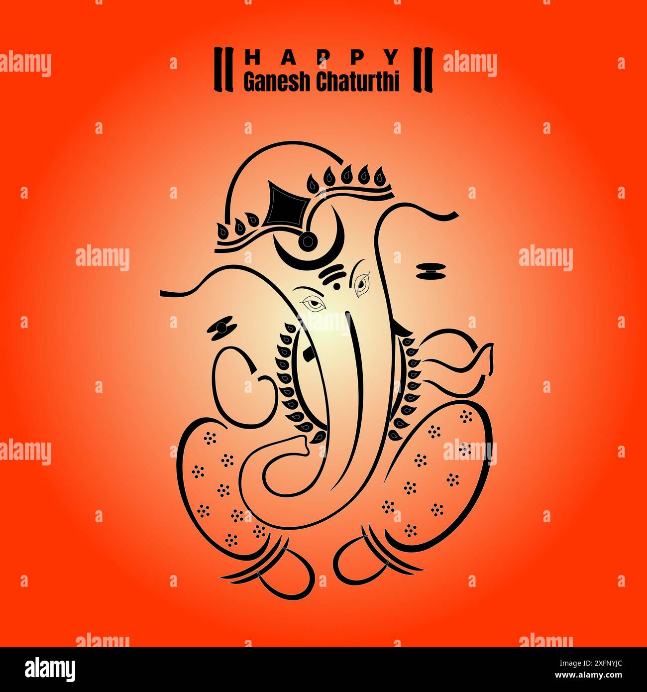 Loard Ganesha Vector Image, Shree Ganesh ji, hindu loard ganesha art ...