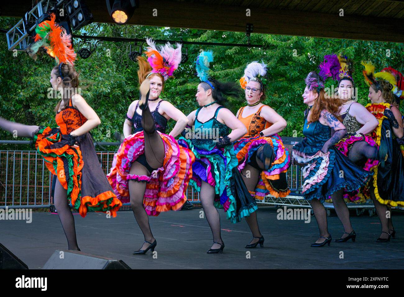 Golden Spike Can Can Dancers, Golden Spike Days, Port Moody, British ...