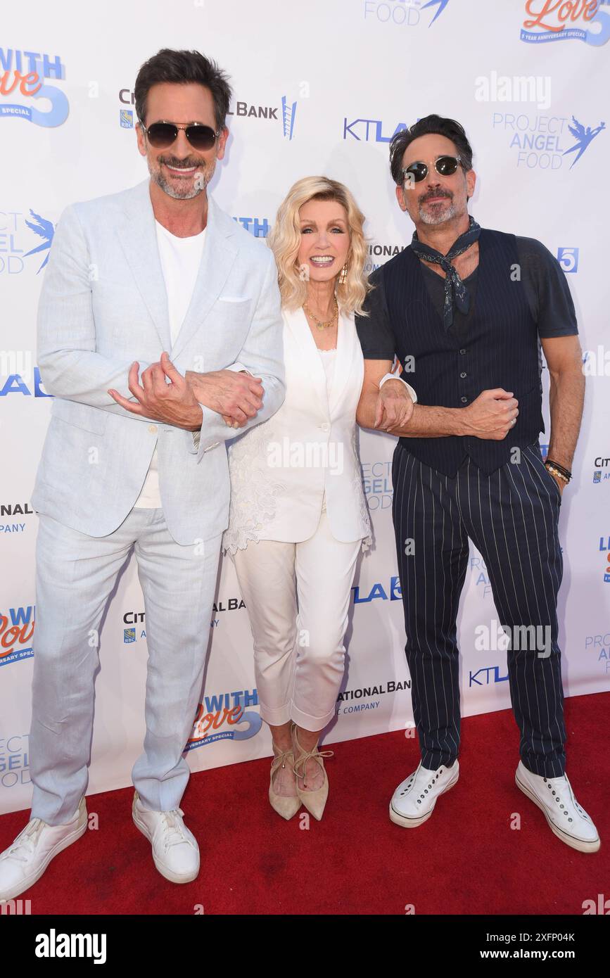 Hollywood, CA USA - June 22, 2024: Gregory Zarian, Donna Mills ...