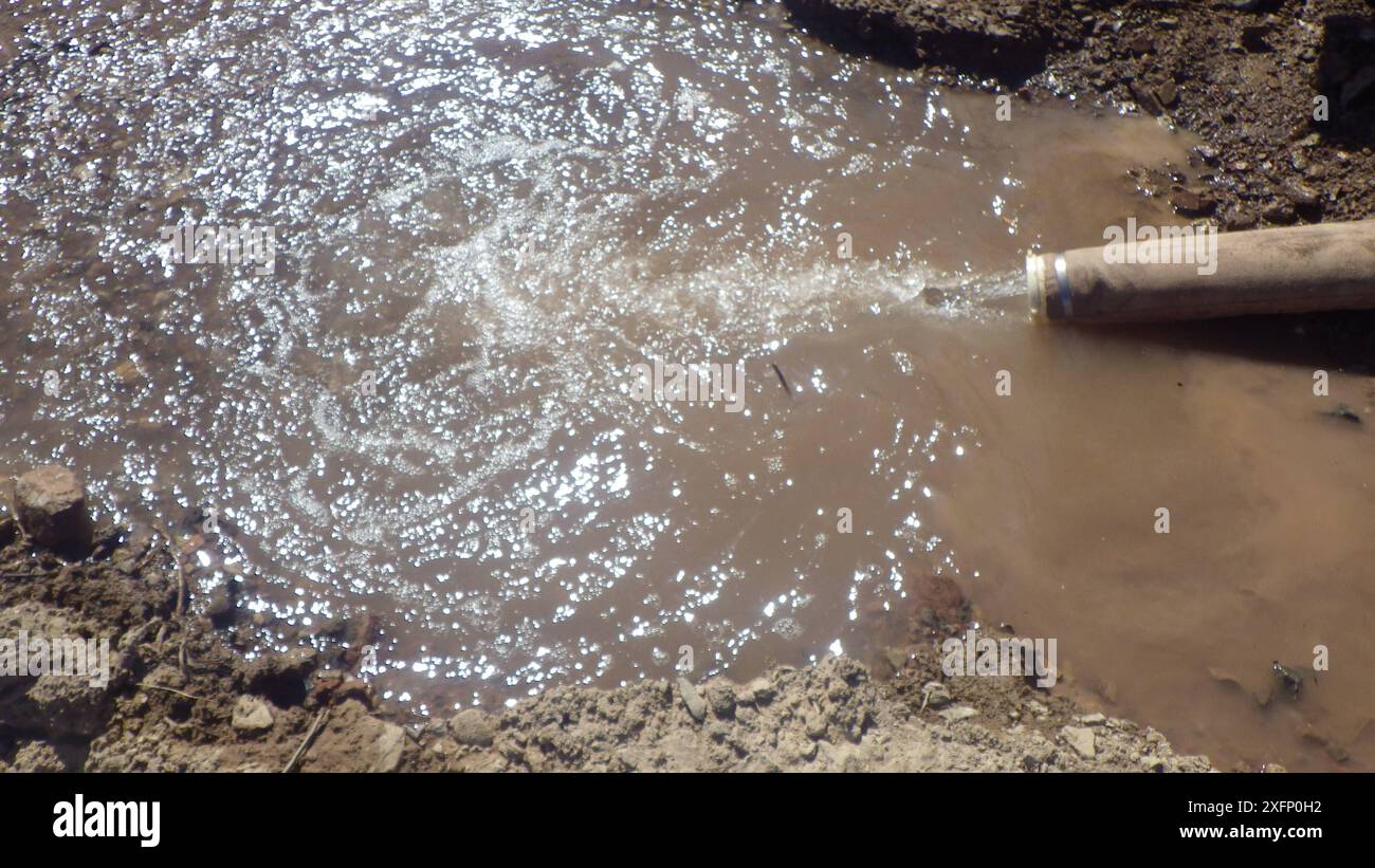 water pipe or tube in hydraulic engineering and building services water ...