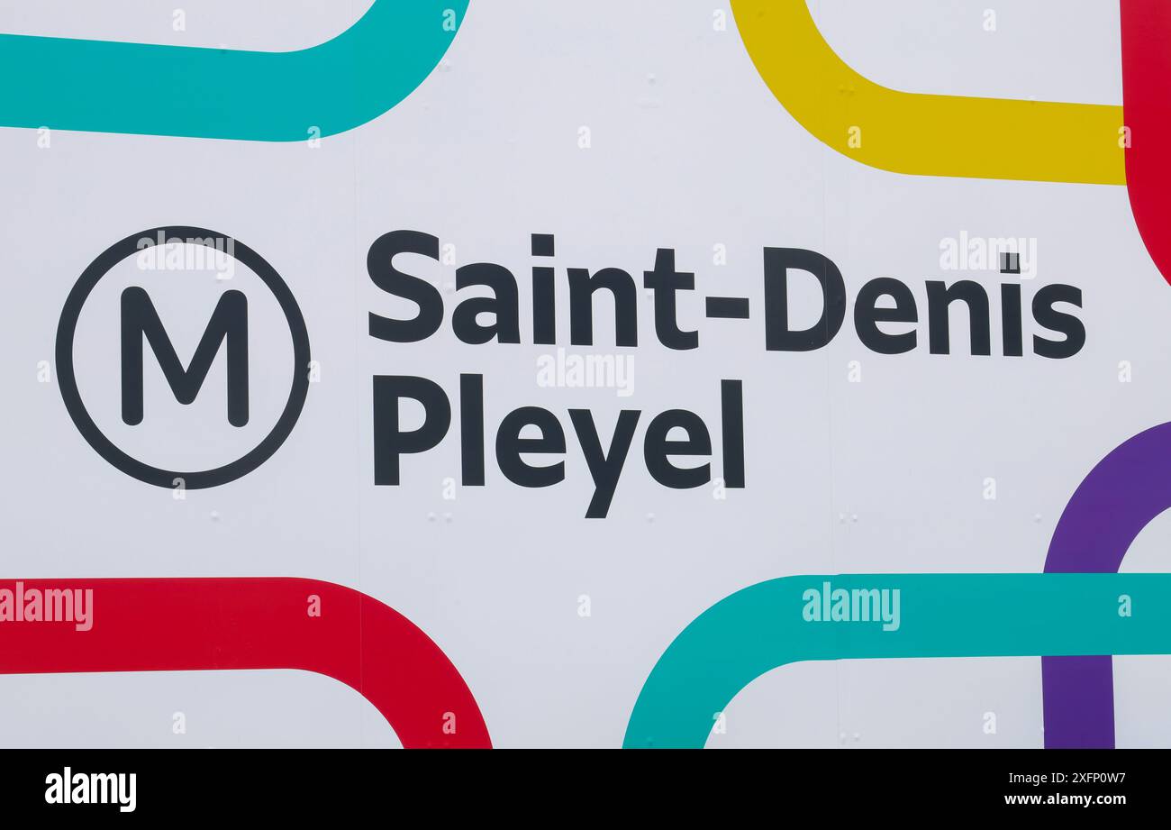 Saint denis sign hi-res stock photography and images - Alamy