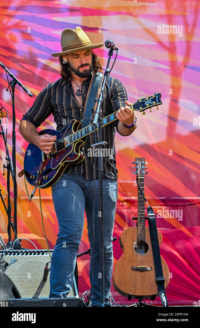 Daniel Kemish, Costa Music Festival, Ibiza, Spain Stock Photo - Alamy