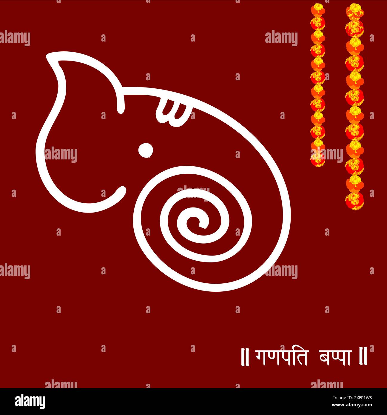 Loard Ganesha Vector Image, Shree Ganesh ji, hindu loard ganesha art ...