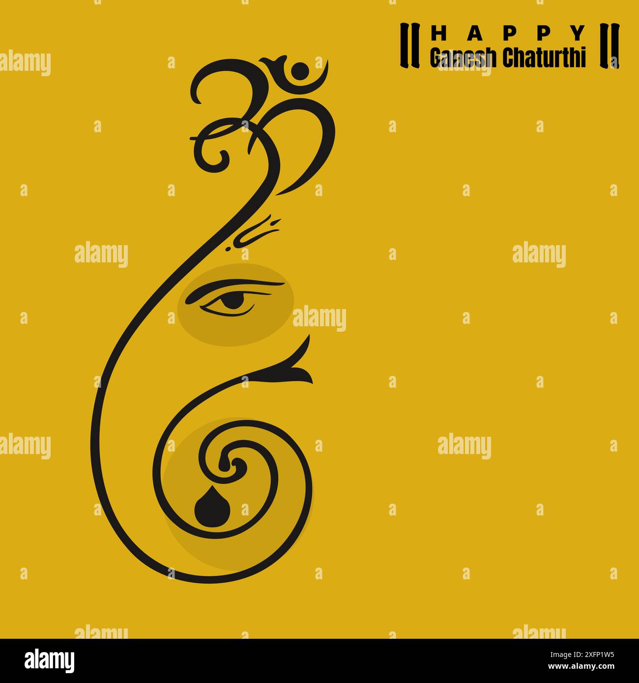 Loard Ganesha Vector Image, Shree Ganesh ji, hindu loard ganesha art ...