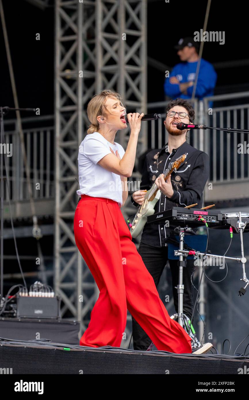 Silverstone (Towcester), UK, 04th Jul 2024, Florrie performs at the ...