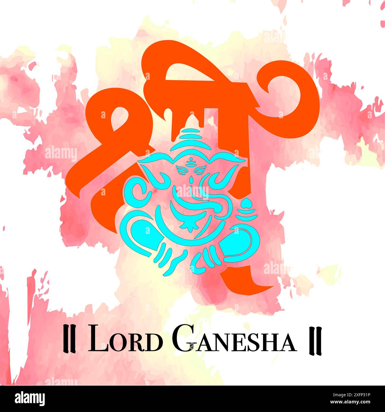 Loard Ganesha Vector Image, Shree Ganesh ji, hindu loard ganesha art ...