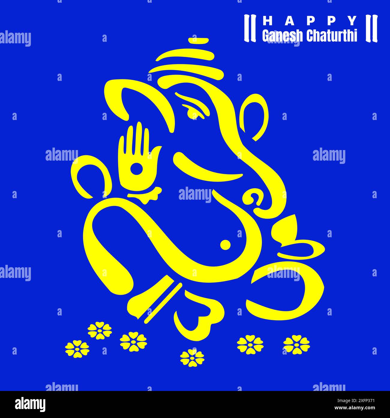 Loard Ganesha Vector Image, Shree Ganesh ji, hindu loard ganesha art ...