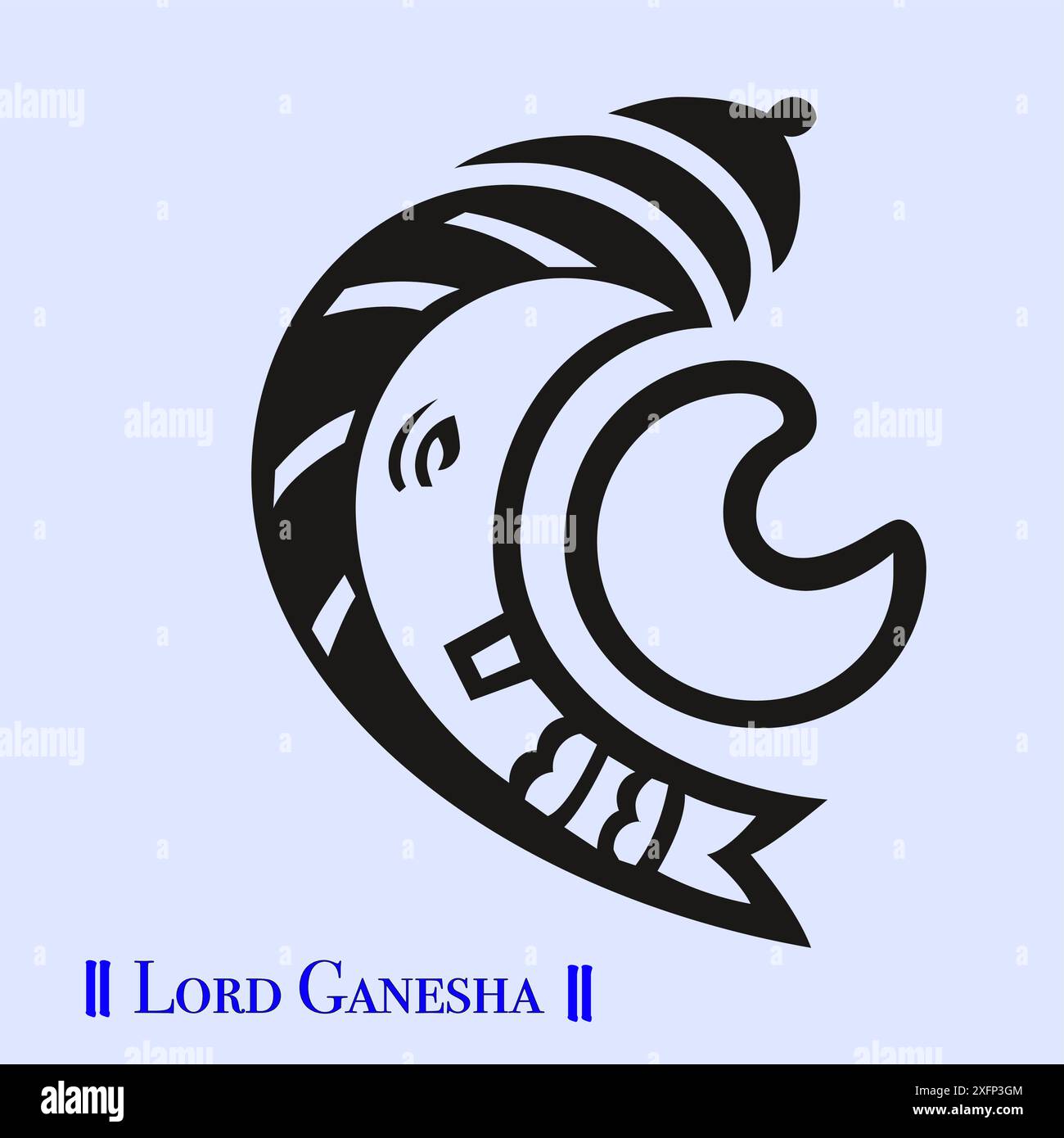 Loard Ganesha Vector Image, Shree Ganesh ji, hindu loard ganesha art ...