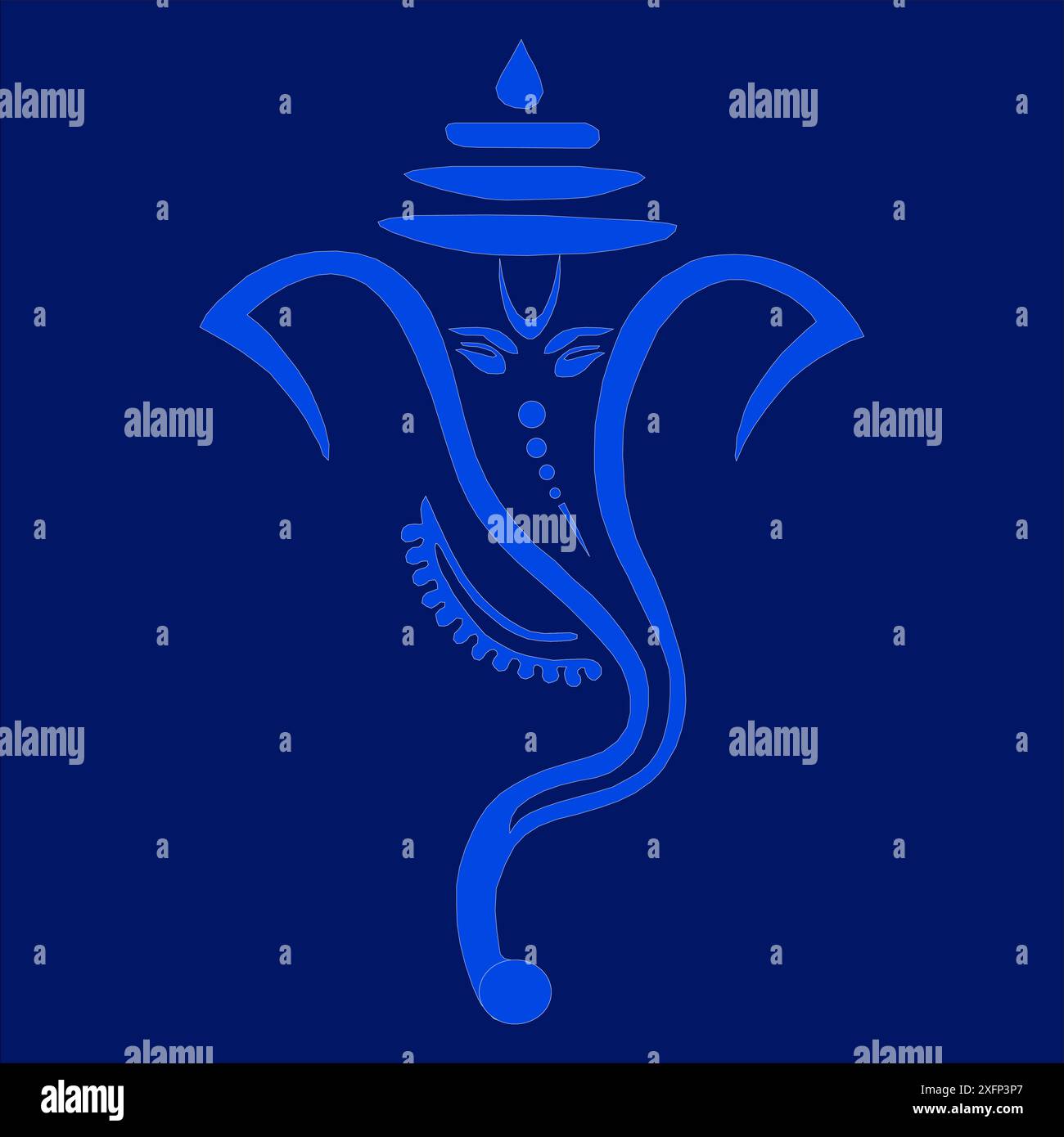 Loard Ganesha Vector Image, Shree Ganesh ji, hindu loard ganesha art ...