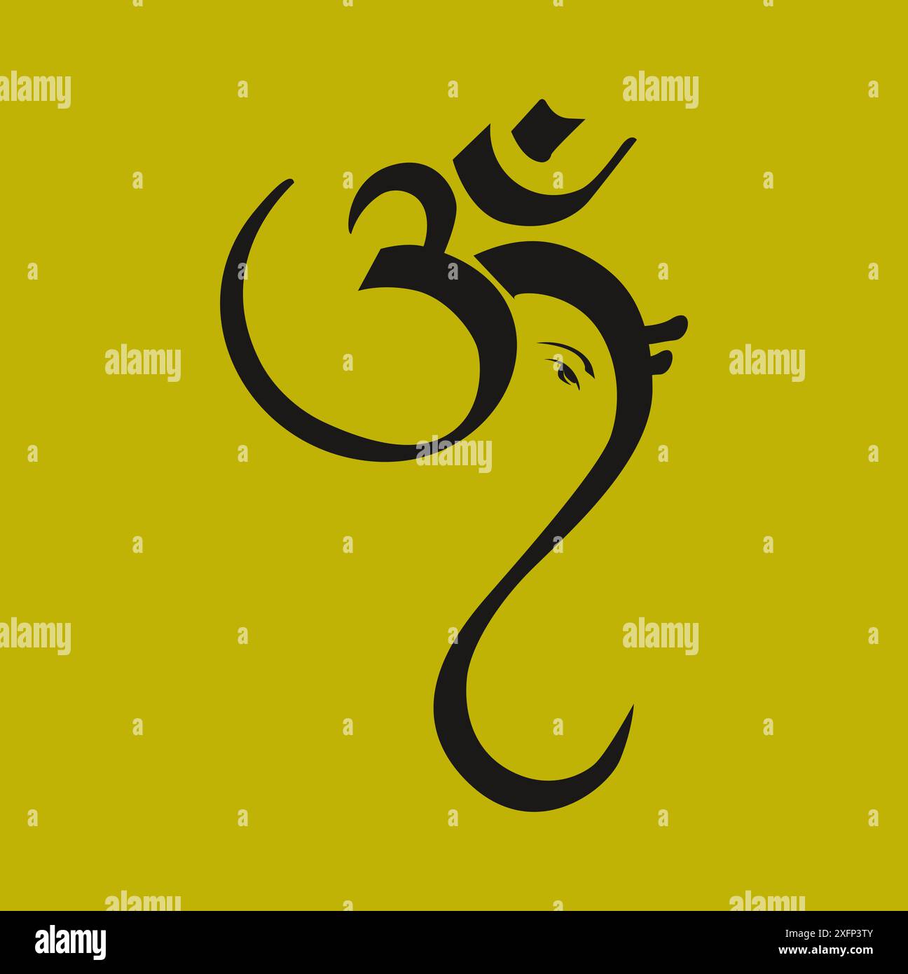 Loard Ganesha Vector Image, Shree Ganesh ji, hindu loard ganesha art ...