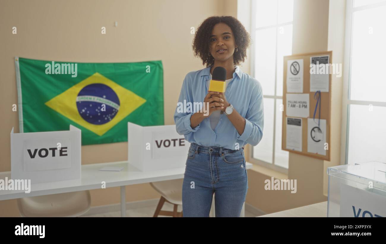 Voting booth setup hi-res stock photography and images - Alamy