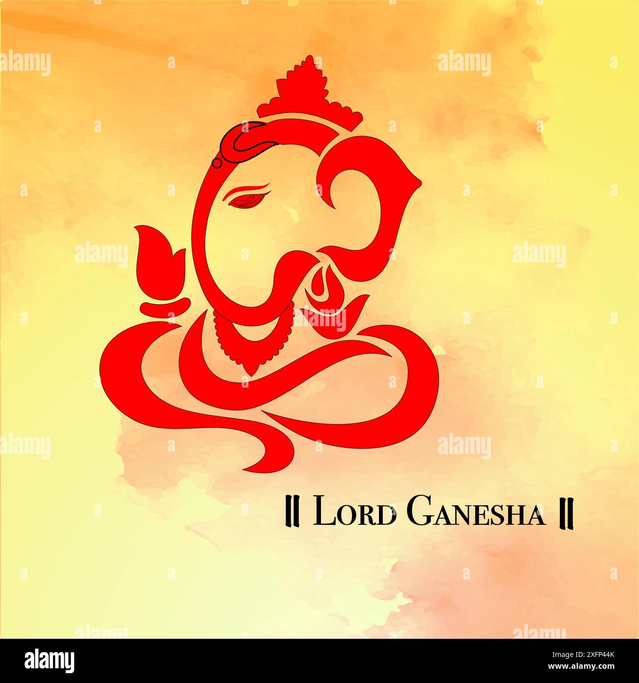 Loard Ganesha Vector Image, Shree Ganesh ji, hindu loard ganesha art ...