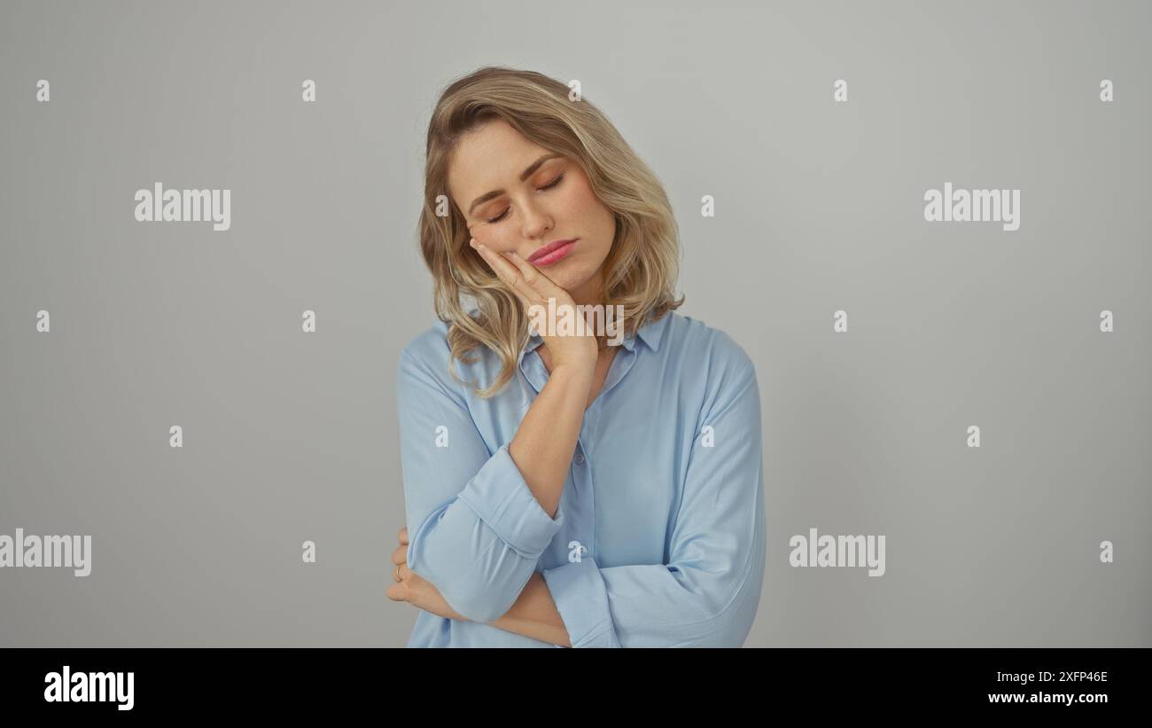 Woman in white shirt appears hi-res stock photography and images - Alamy