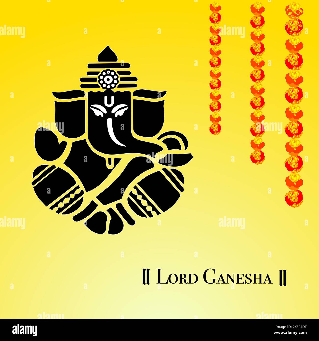 Loard Ganesha Vector Image, Shree Ganesh ji, hindu loard ganesha art ...