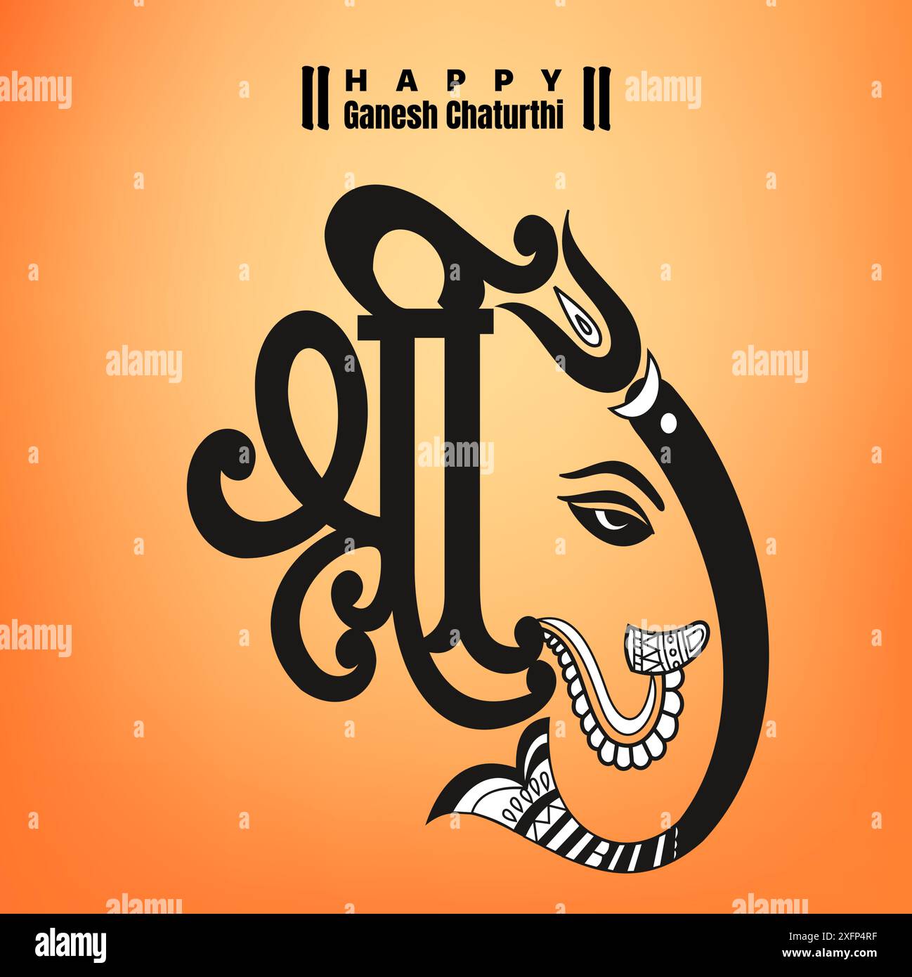Loard Ganesha Vector Image, Shree Ganesh ji, hindu loard ganesha art ...
